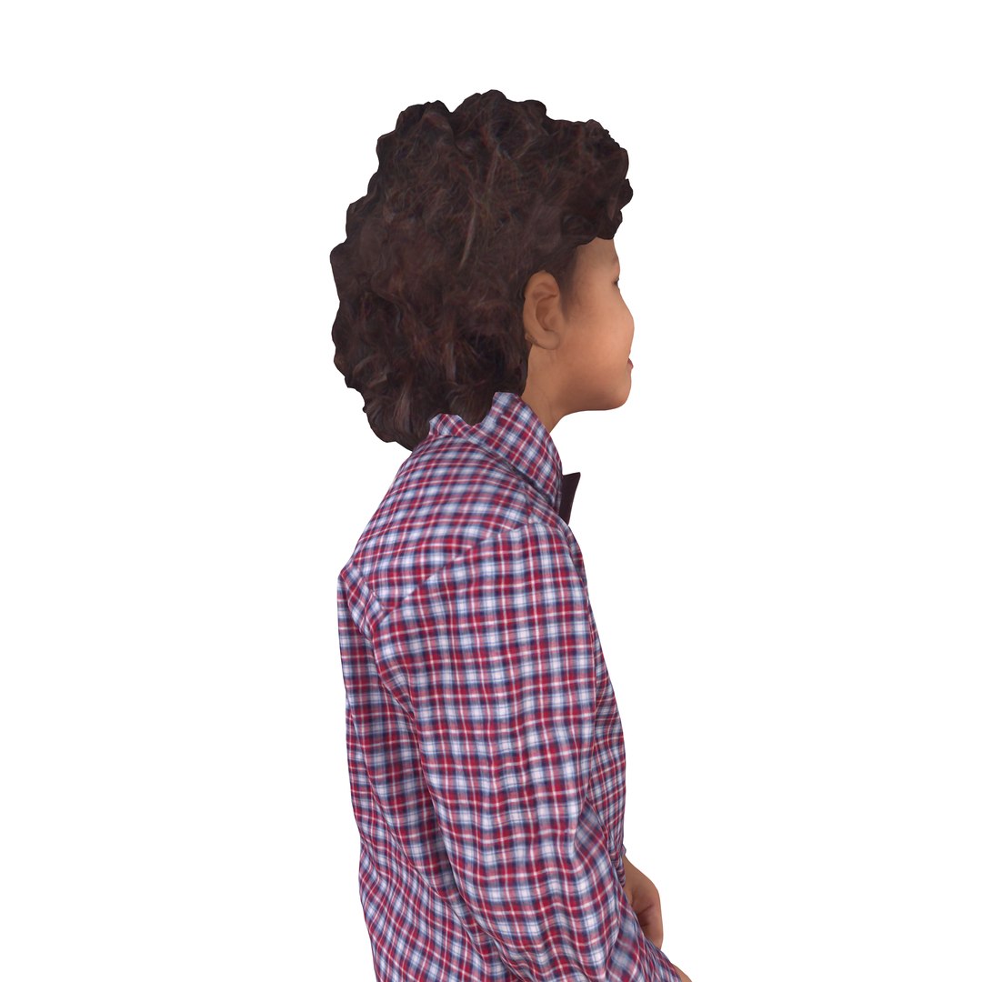 3D Child Scanned People Model - TurboSquid 1248188