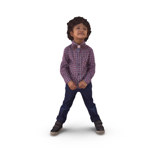 3D child scanned people model - TurboSquid 1248188