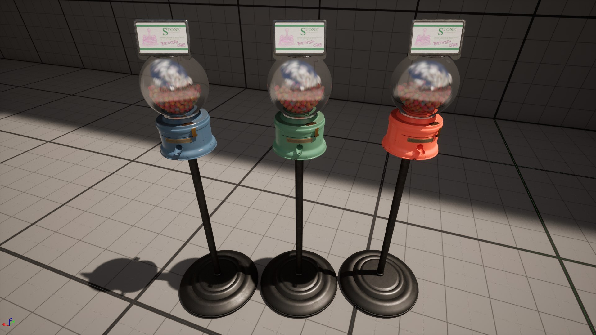 3D Modular Gumball Machine Assets - TurboSquid 2239271