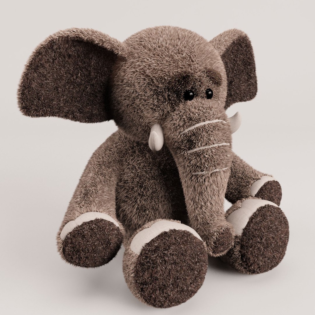 Max Plush Toy Elephant