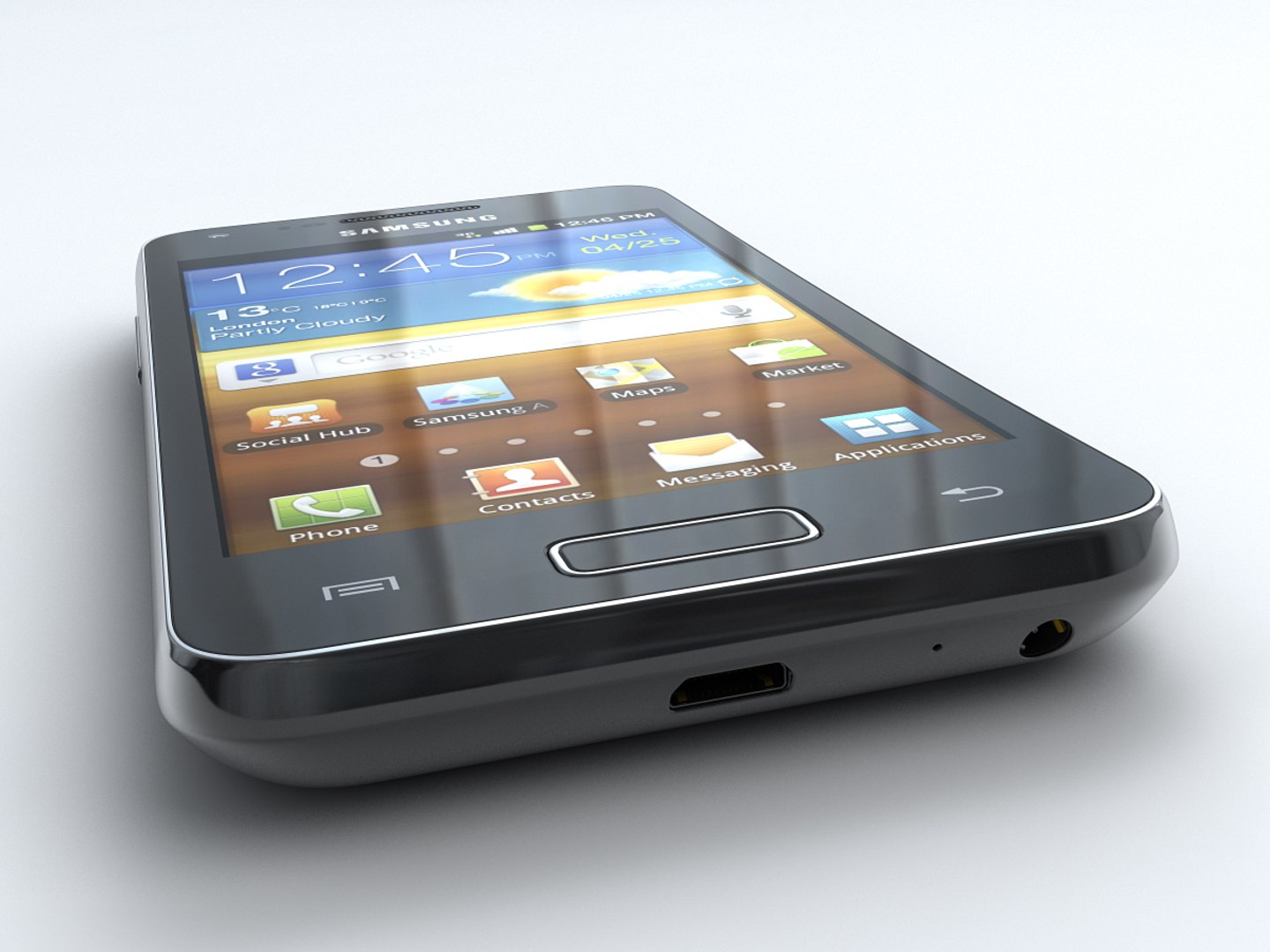 3d samsung galaxy s advance