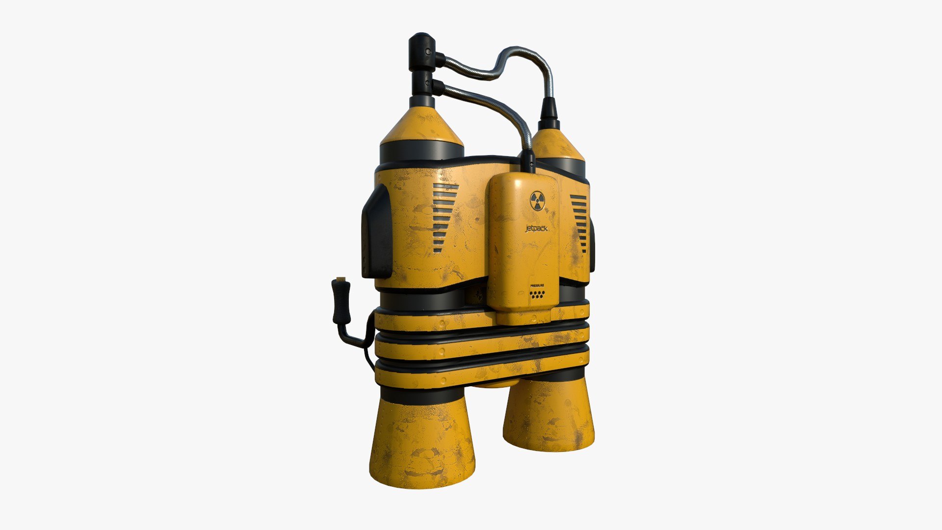3D Jetpack E03 Yellow Black - SciFi Character Design model - TurboSquid ...