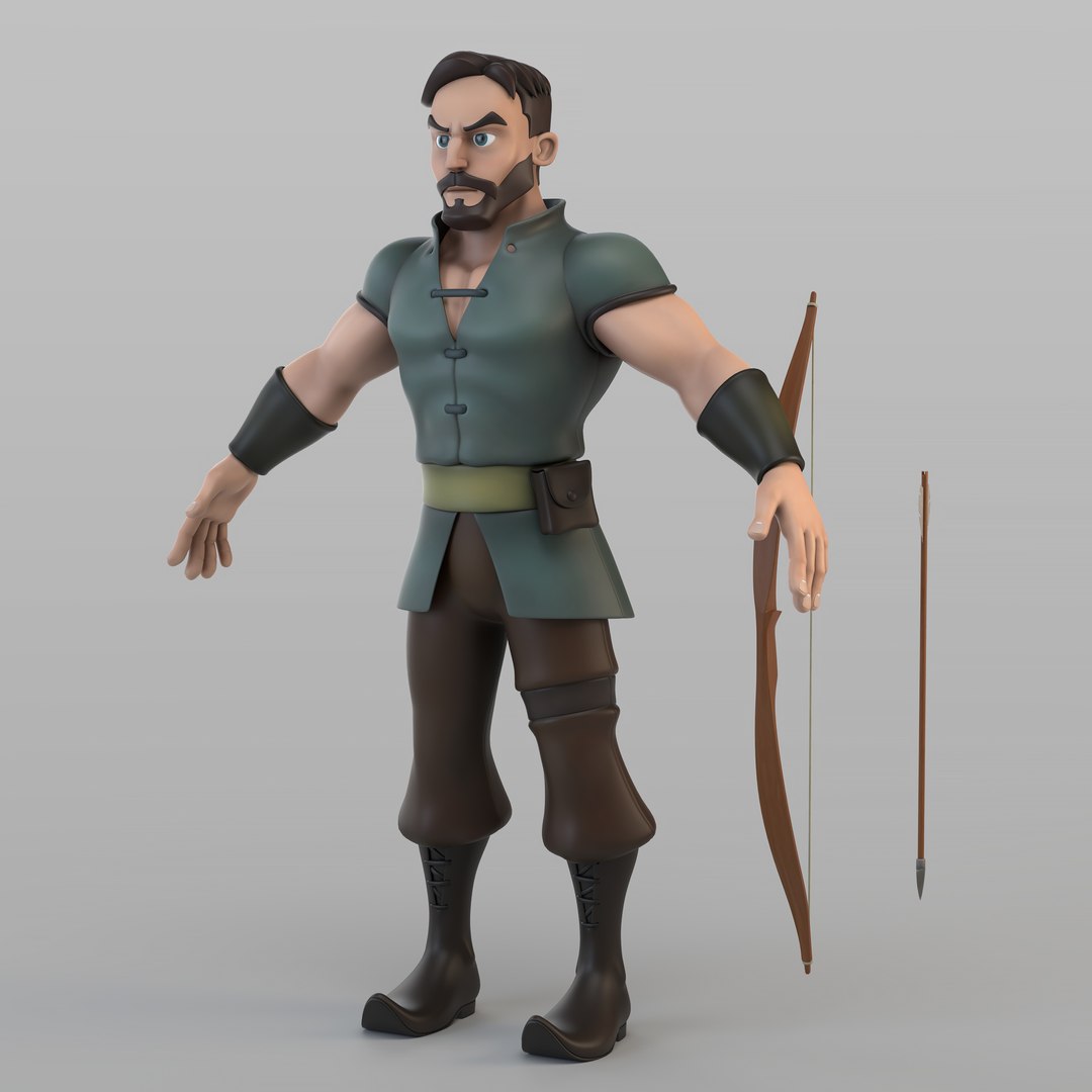 Medieval Hunter 3D - TurboSquid 1613660