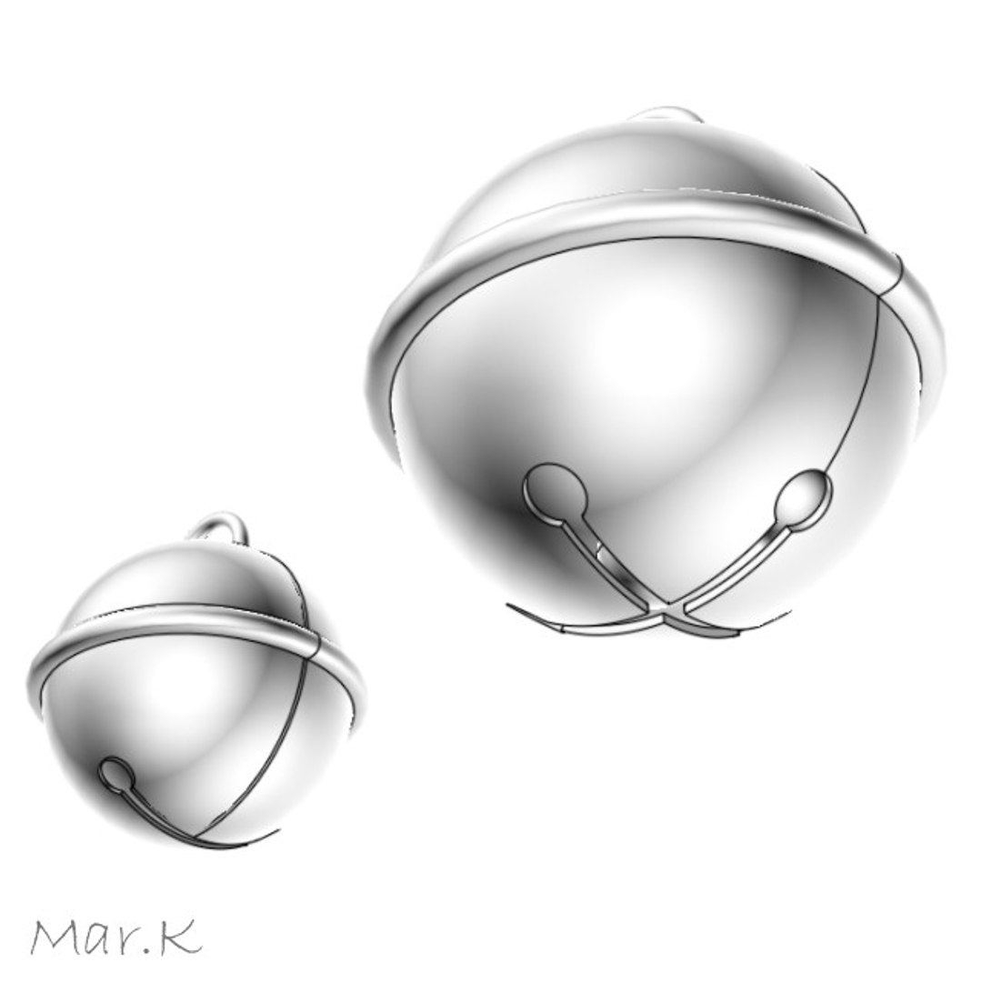 Jingle Bell 3d Model