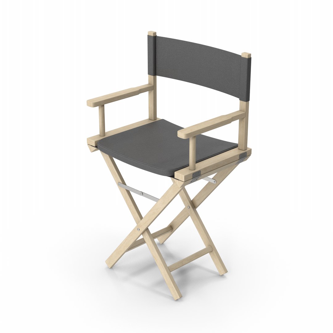 Director Canvas Chair 3D model - TurboSquid 2178387
