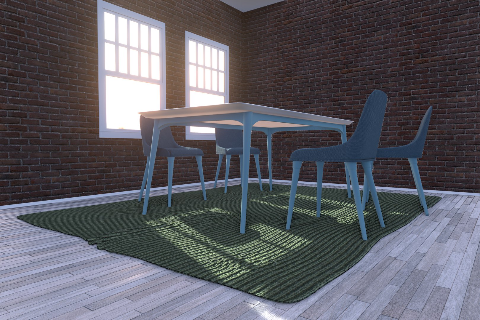 Simple Room 3D Model - TurboSquid 1953412