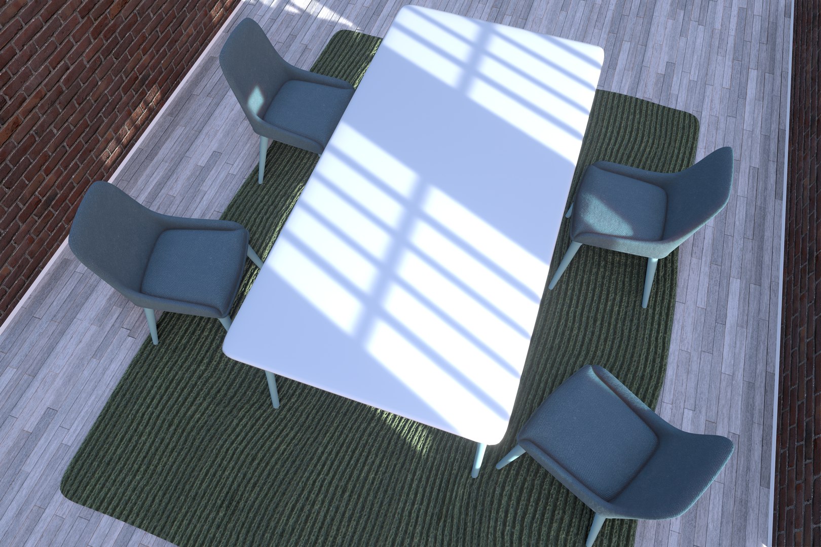 Simple Room 3D Model - TurboSquid 1953412