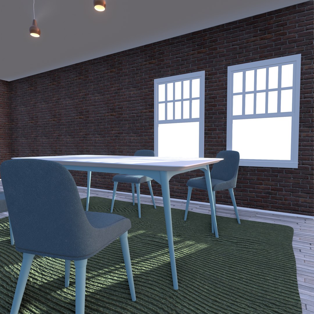 Simple Room 3D Model - TurboSquid 1953412