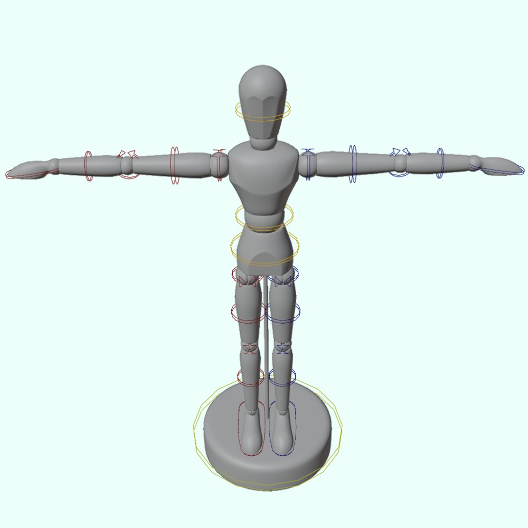 3D Art Dummy - TurboSquid 1878289