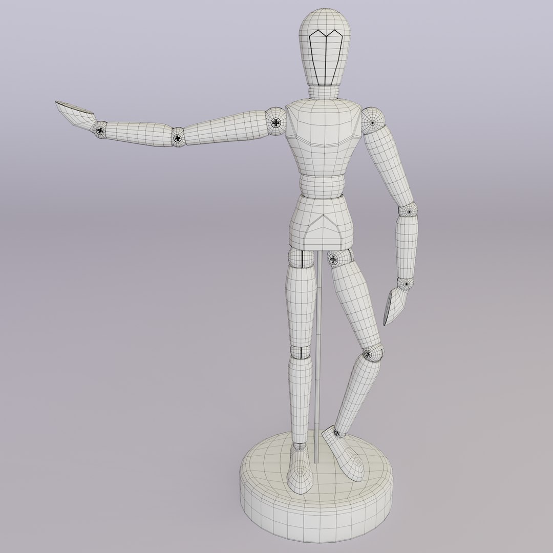 3D Art Dummy - TurboSquid 1878289