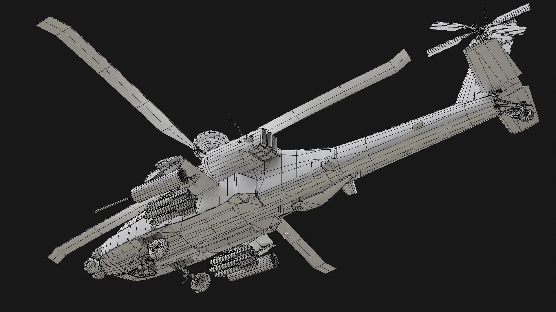Apache Ah64d 3D Model - TurboSquid 1706668