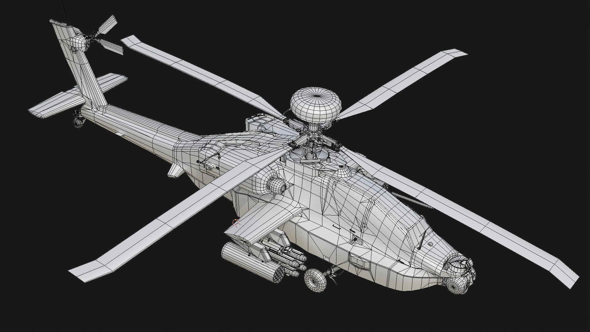 Apache Ah64d 3D Model - TurboSquid 1706668