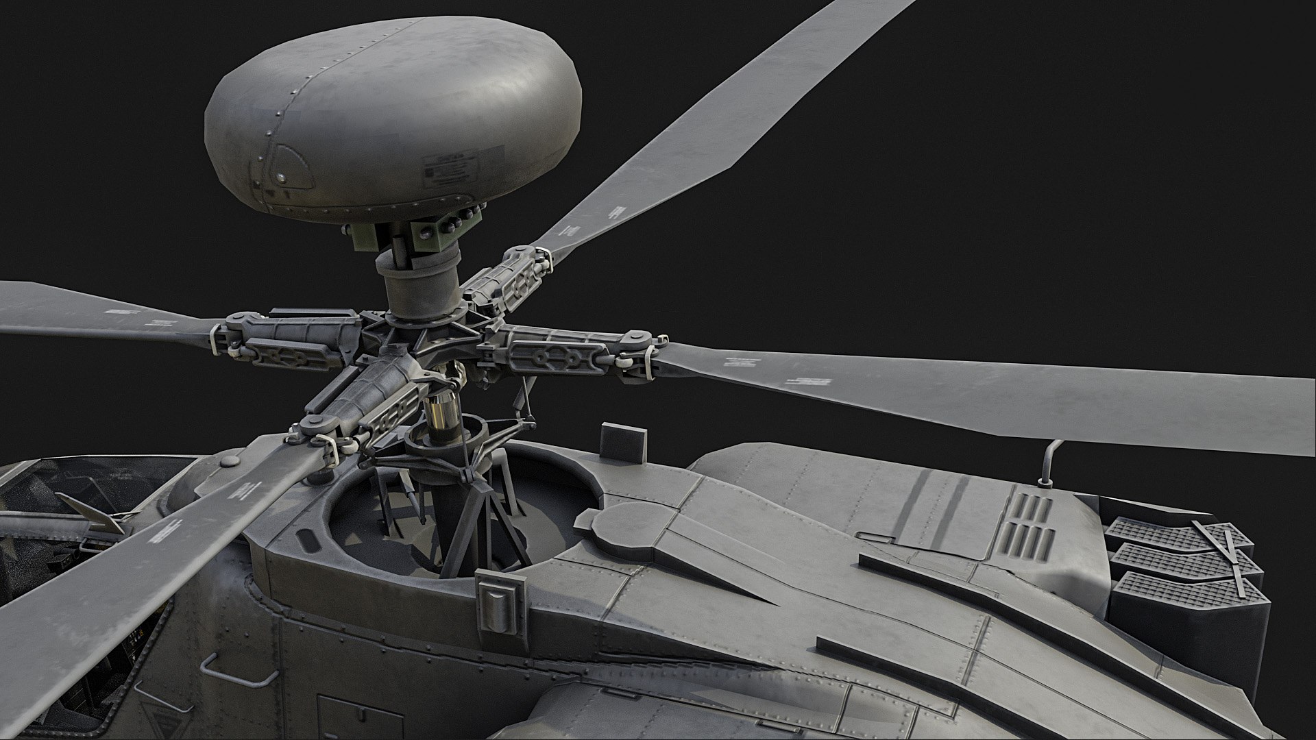 Apache Ah64d 3D Model - TurboSquid 1706668