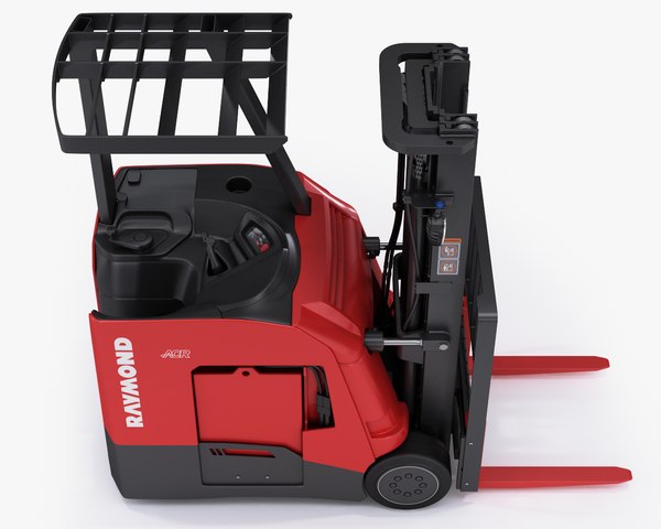 forklift raymond 4250 3d model