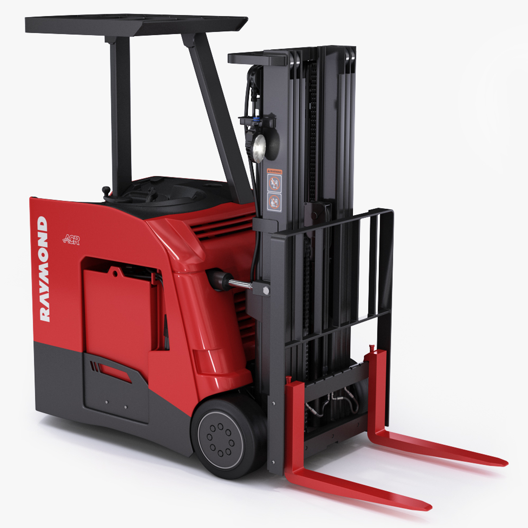 forklift raymond 4250 3d model