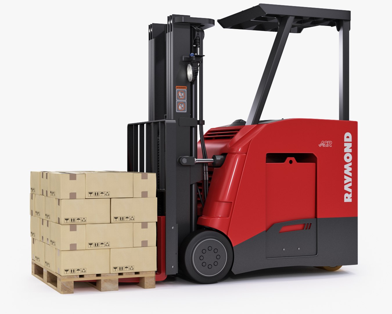 Forklift Raymond 4250 3d Model