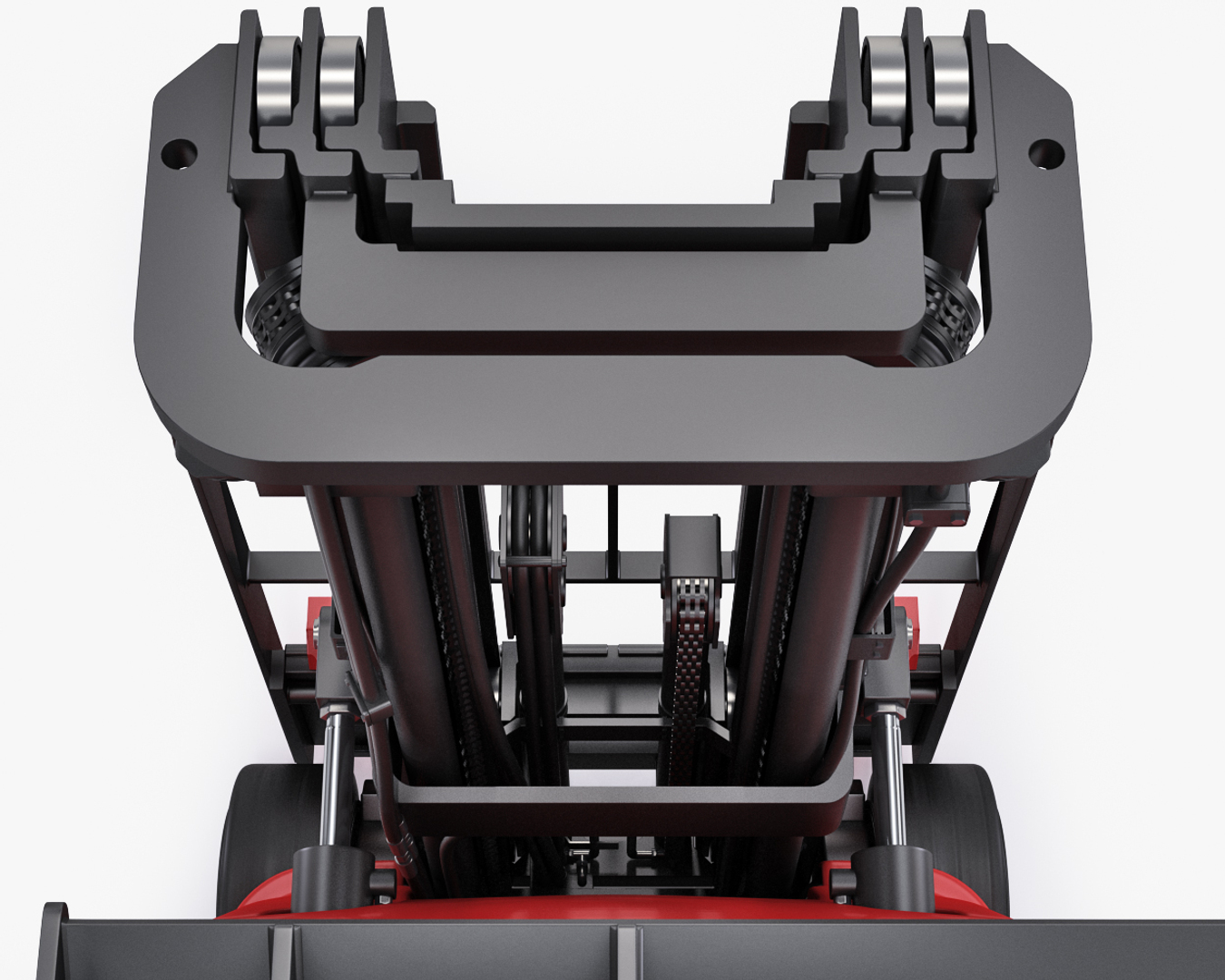 forklift raymond 4250 3d model