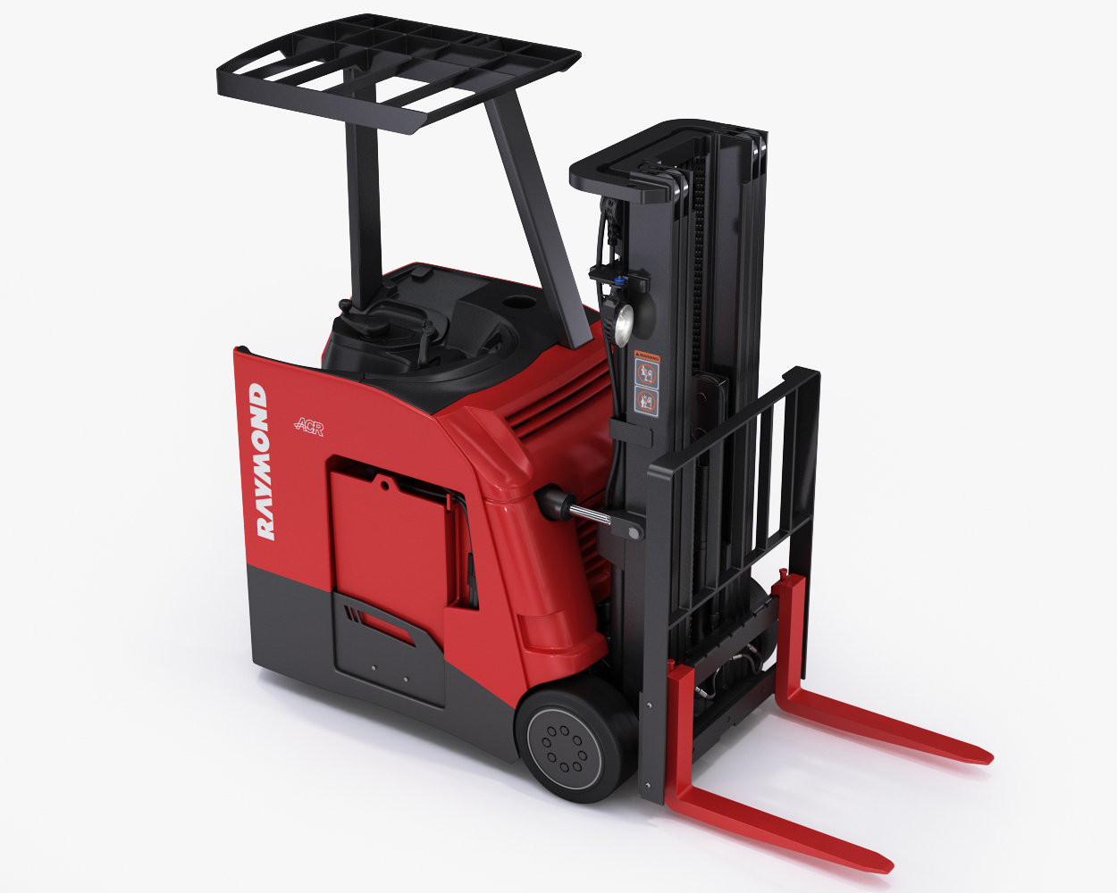 forklift raymond 4250 3d model