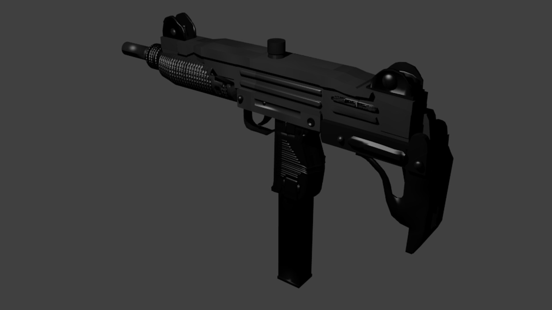 Uzi 3D - TurboSquid 1194885