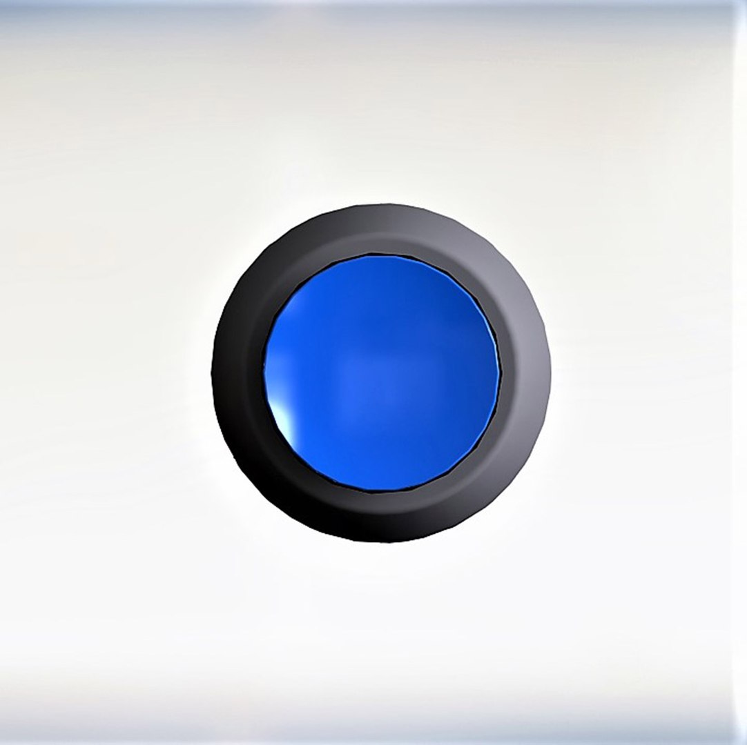 Button Switch Blue 3D - TurboSquid 1313716