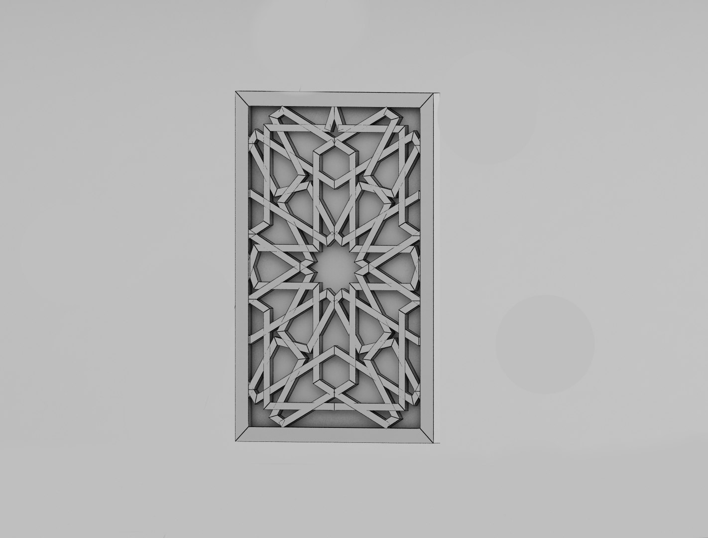 3D Islamic Pattern - TurboSquid 1161504