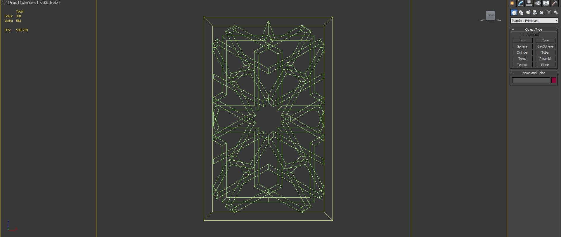 3D Islamic Pattern - TurboSquid 1161504
