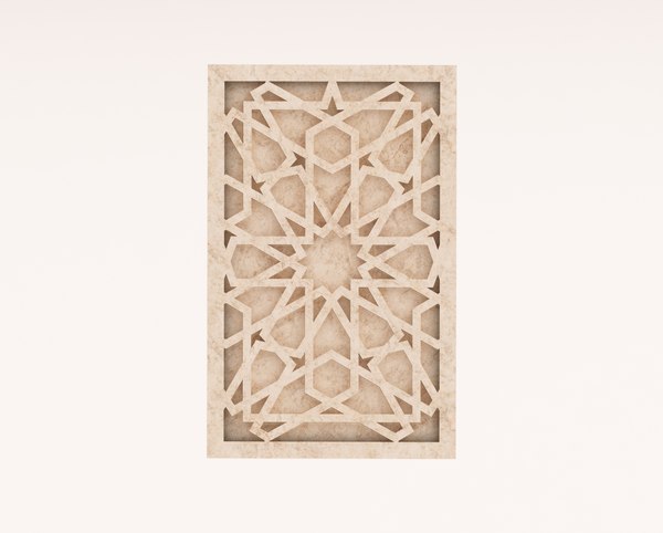 3D islamic pattern - TurboSquid 1161504