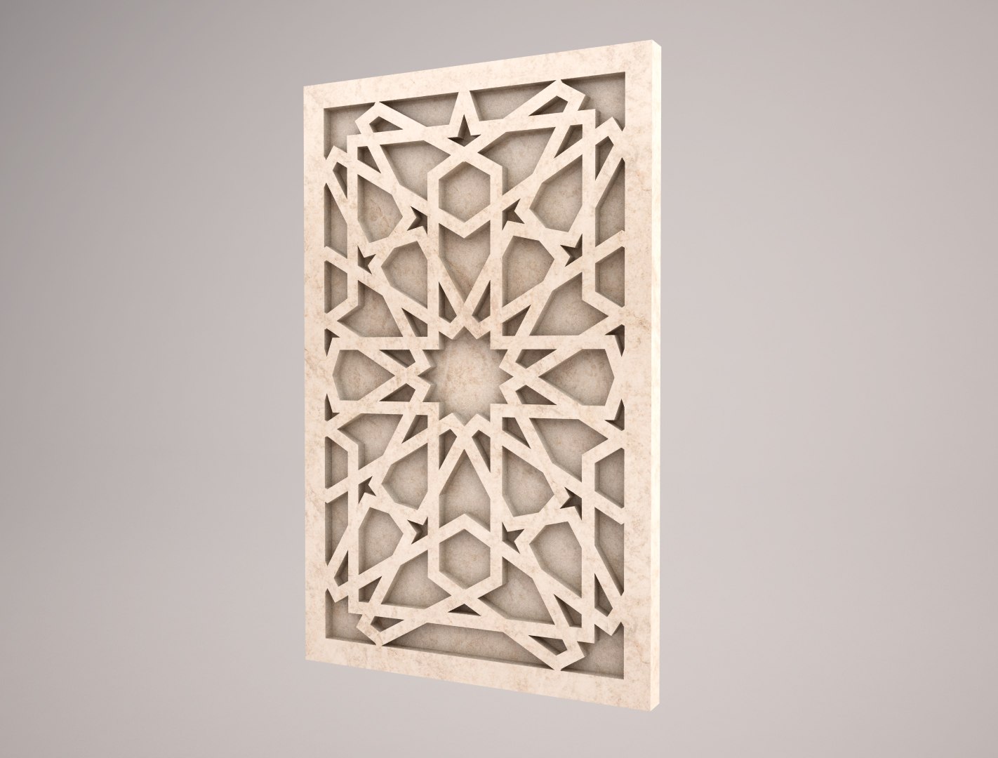 3D Islamic Pattern - TurboSquid 1161504