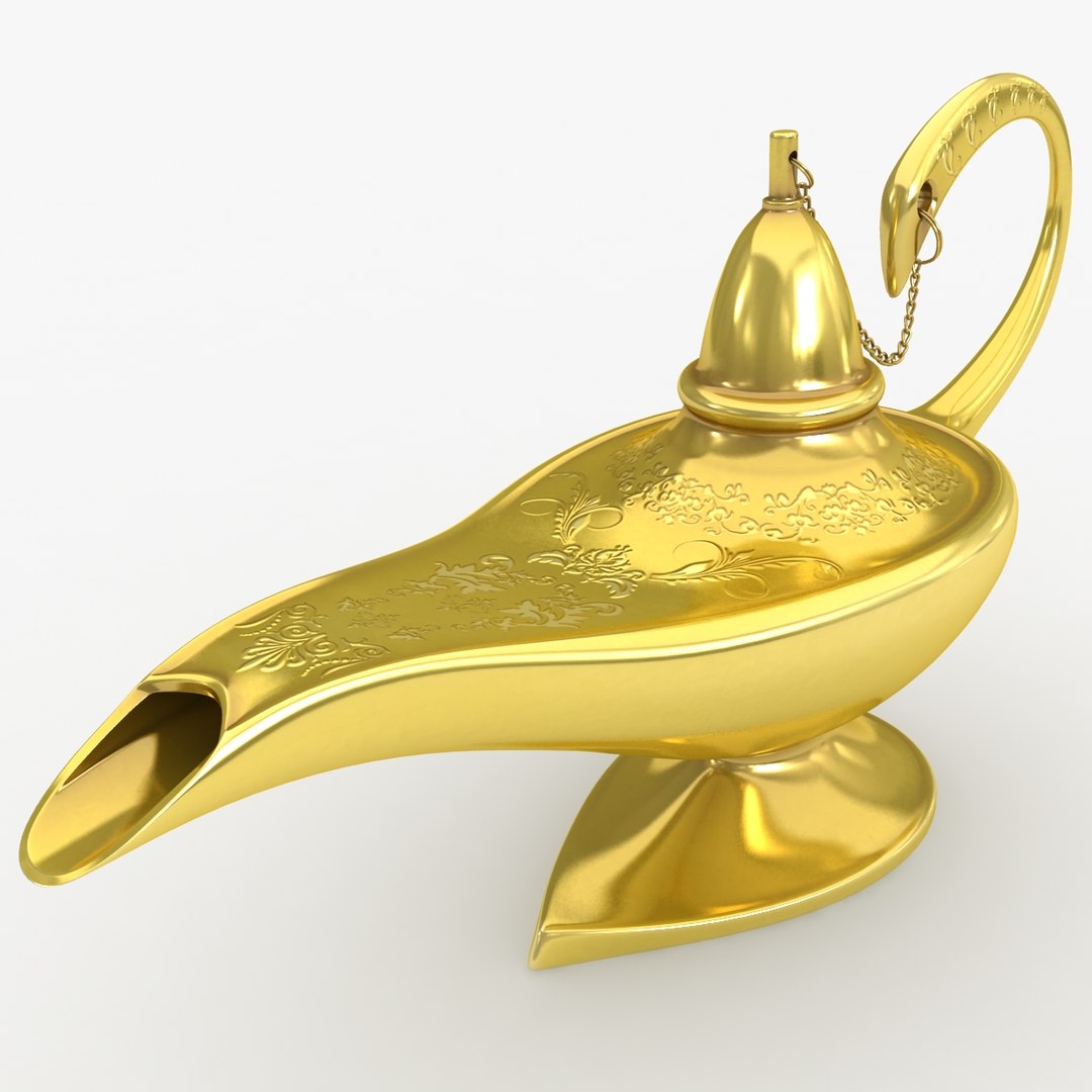 3d Model Magic Lamp