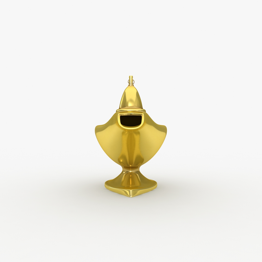 3d Model Magic Lamp