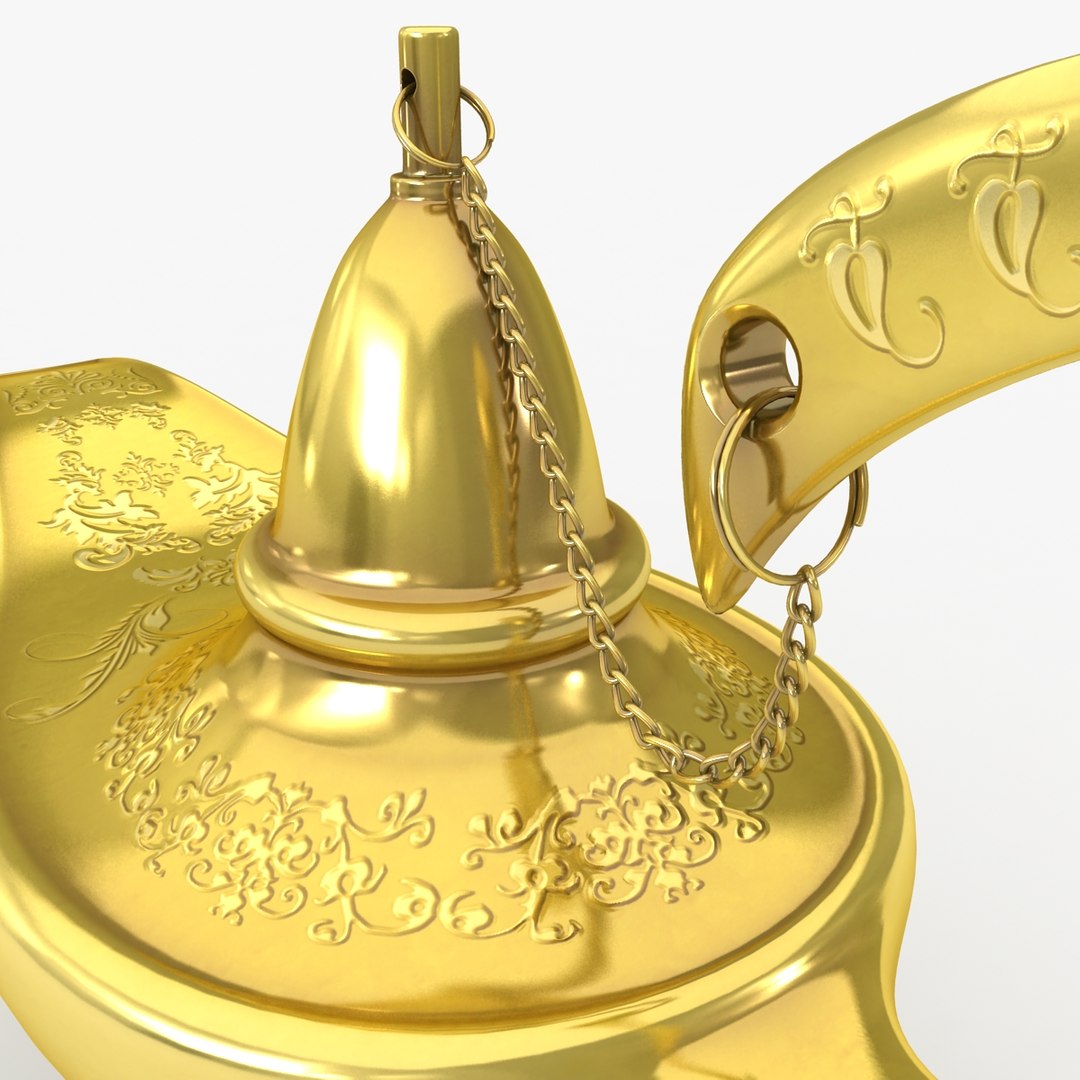 3d Model Magic Lamp