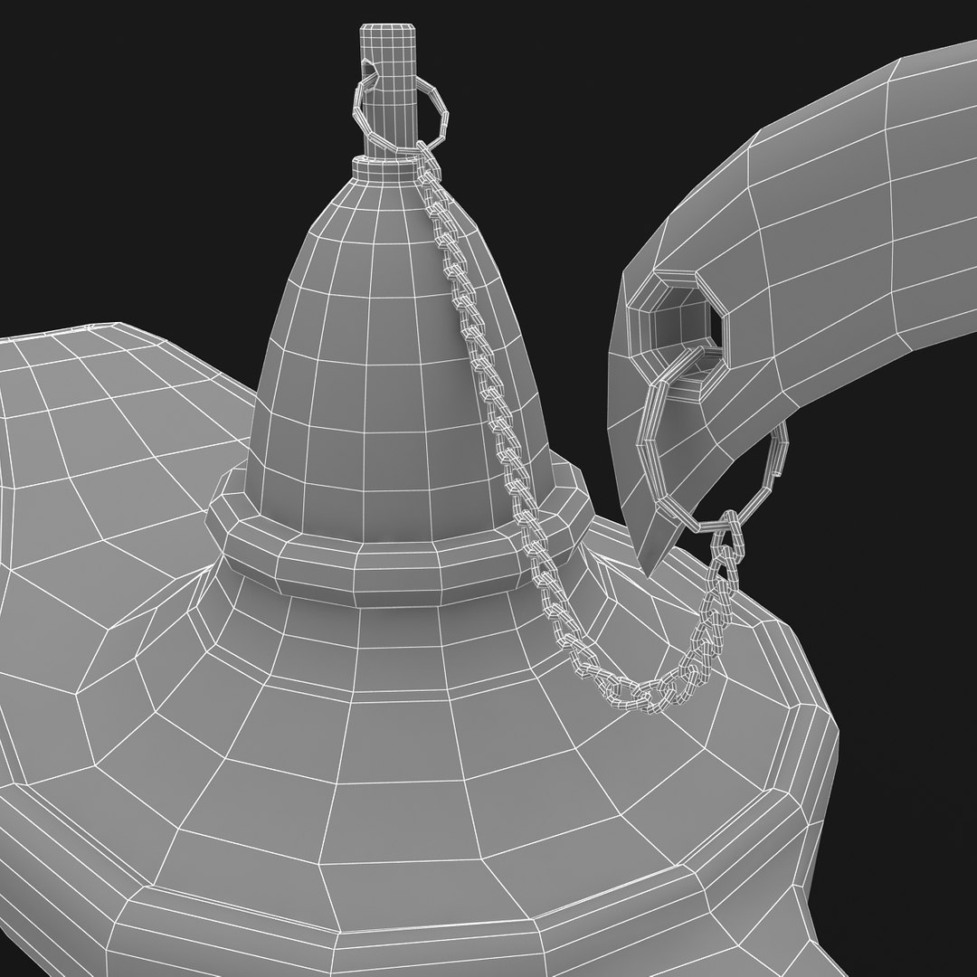 3d Model Magic Lamp