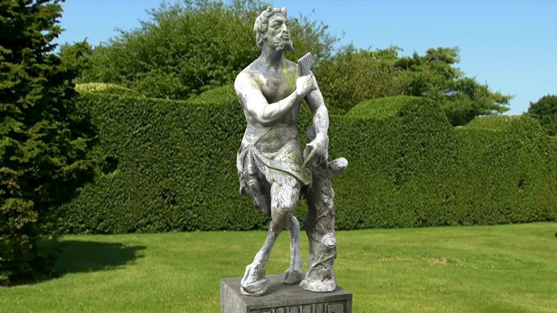 Greek god satyr 3D model - TurboSquid 1691472