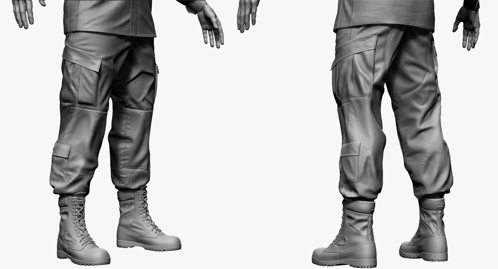 3ds Army Soldier Zbrush