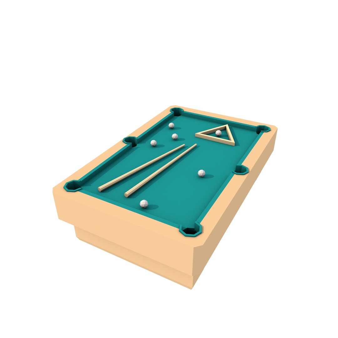 3D Billard Room - TurboSquid 1239419