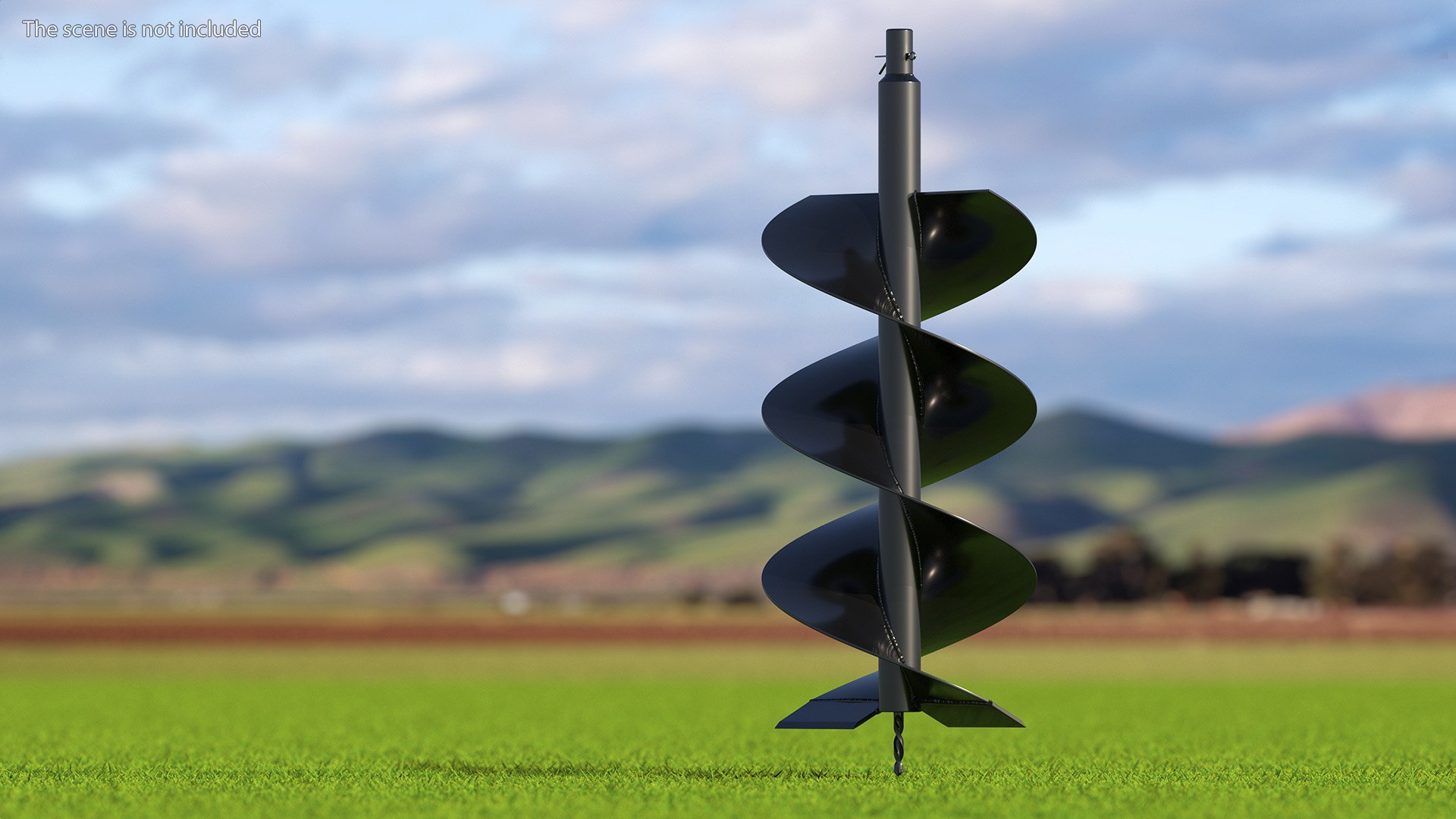 300mm Earth Drill Bits 3D Model - TurboSquid 2049510