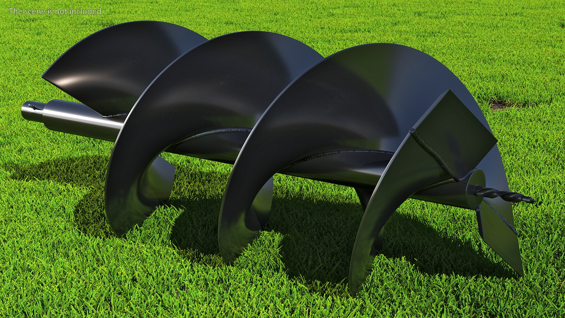 300mm Earth Drill Bits 3D Model - TurboSquid 2049510