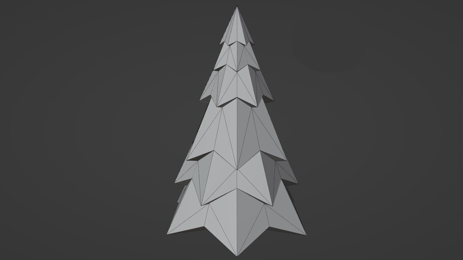 3D Low Poly Christmas Tree model - TurboSquid 2046564