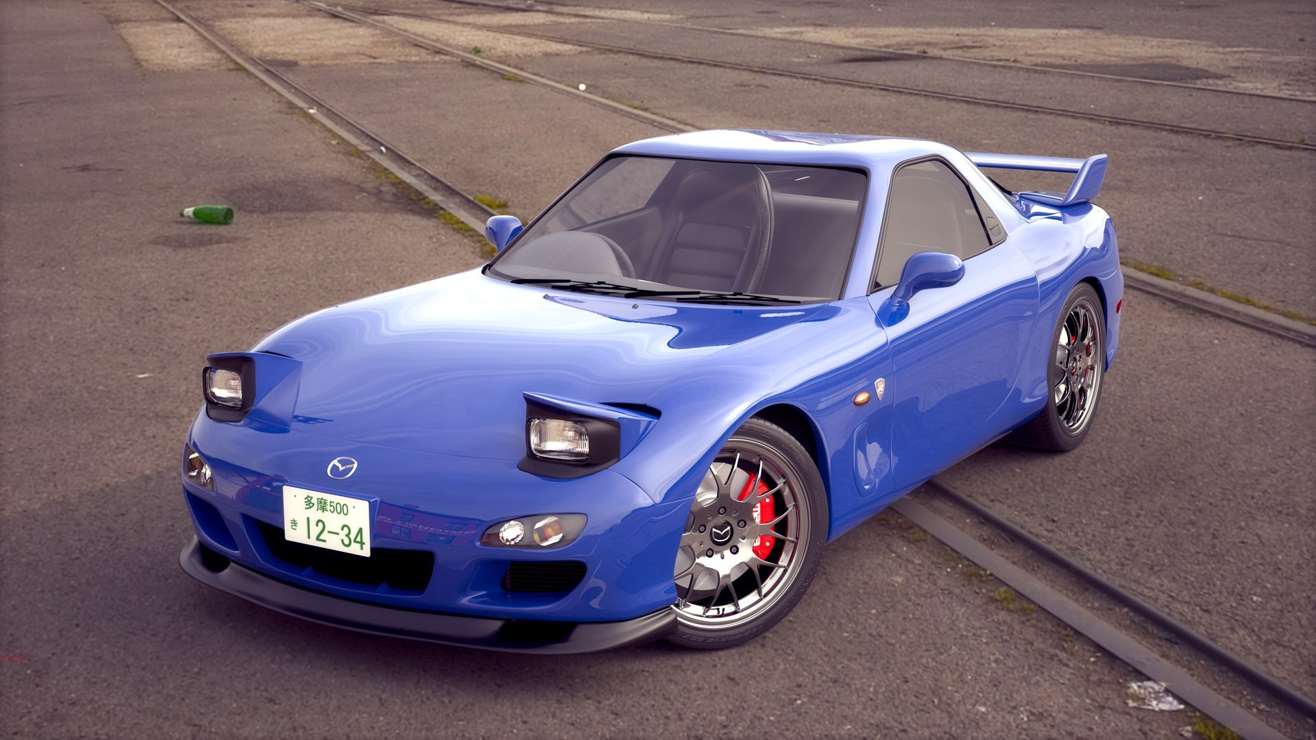mazda spirit r 3d model