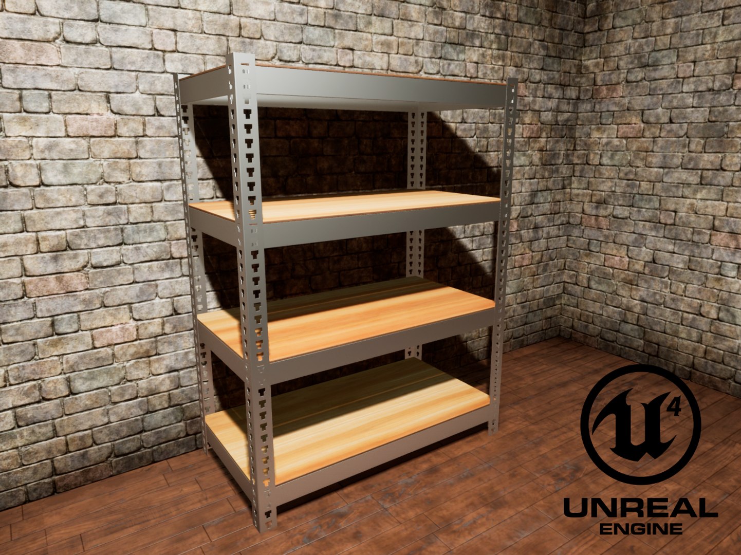 Storage Rack 3D Model - TurboSquid 1941932