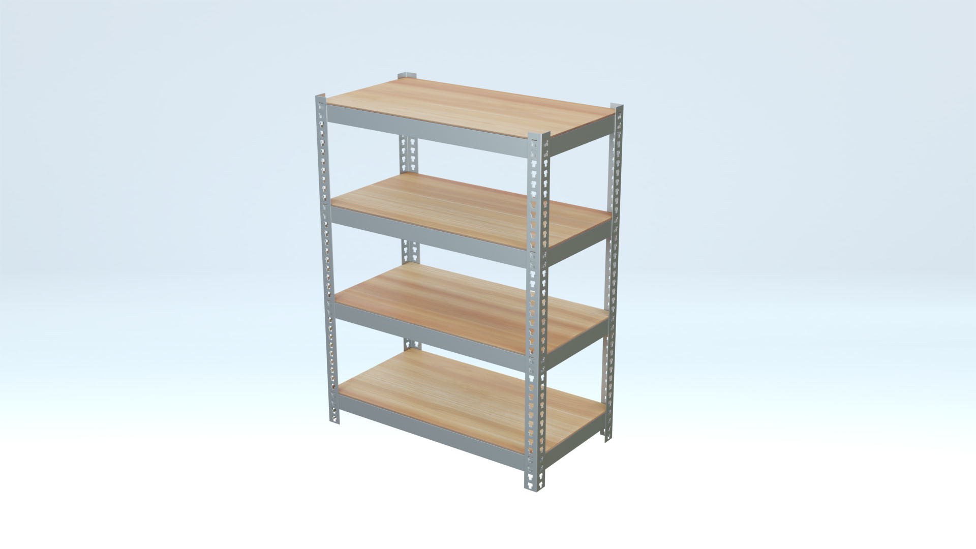 Storage Rack 3D Model - TurboSquid 1941932