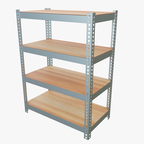 Steel Shelf glTF Models for Download | TurboSquid