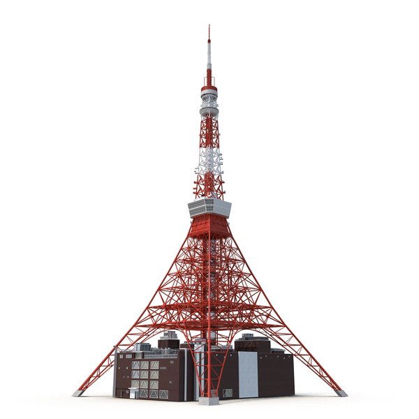 tokyo tower 3d model