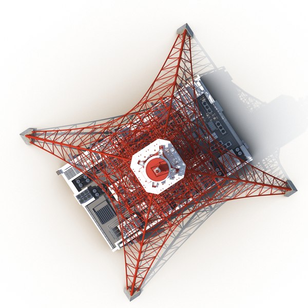tokyo tower 3d model