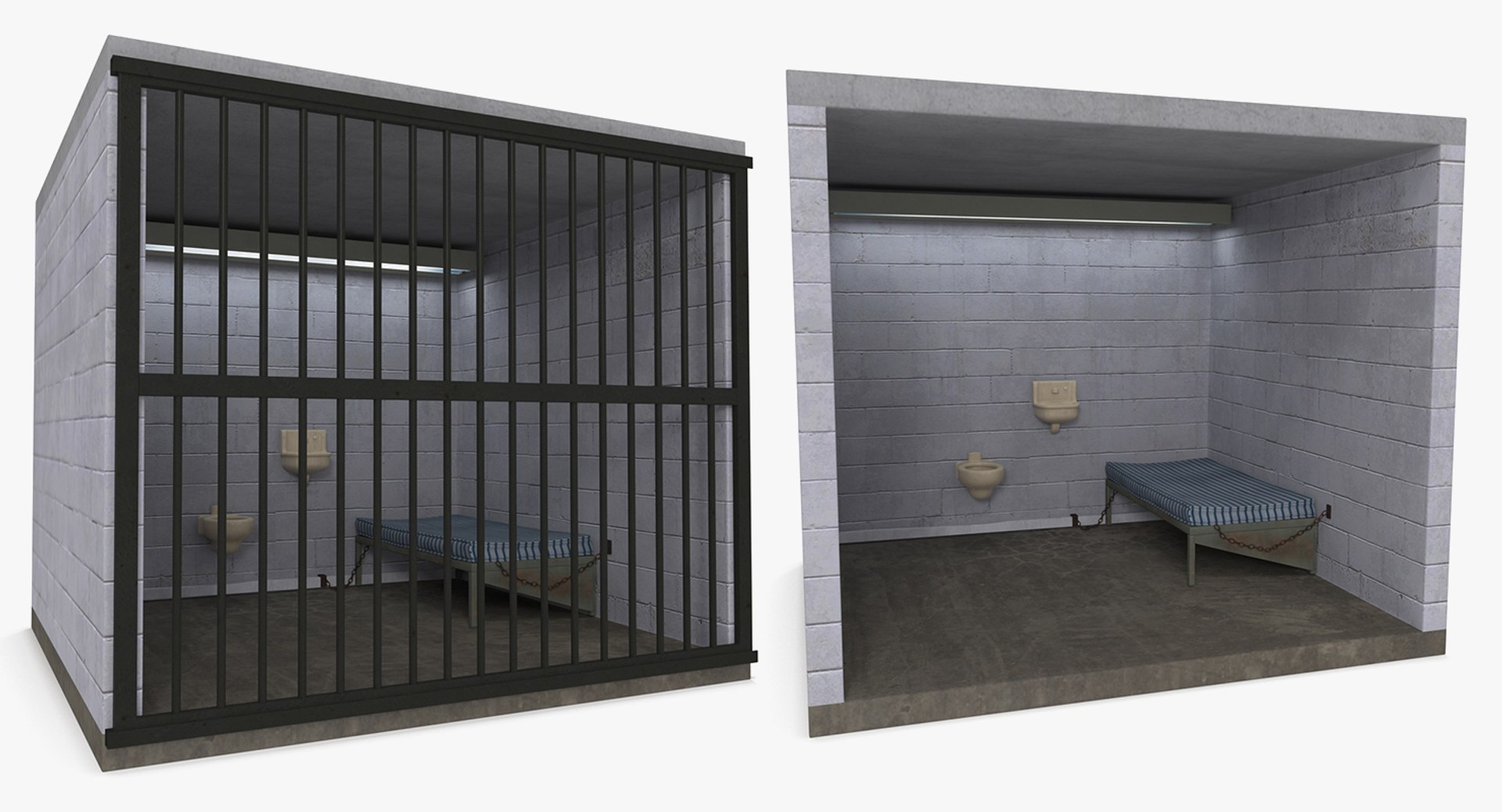 Prison Space Collection 3D - TurboSquid 1714619