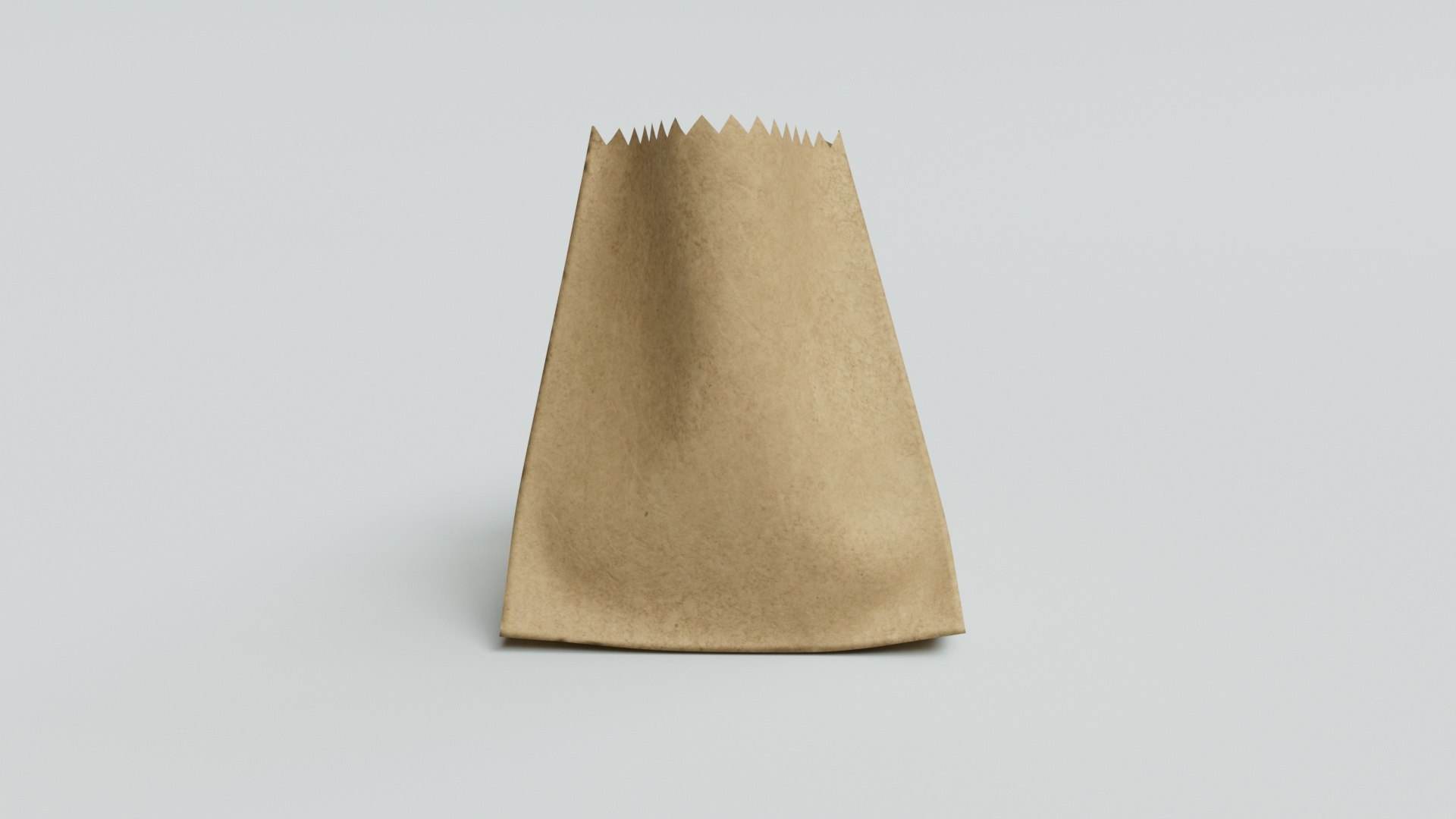 Brown Paper Bag - 3D Asset model - TurboSquid 1836687