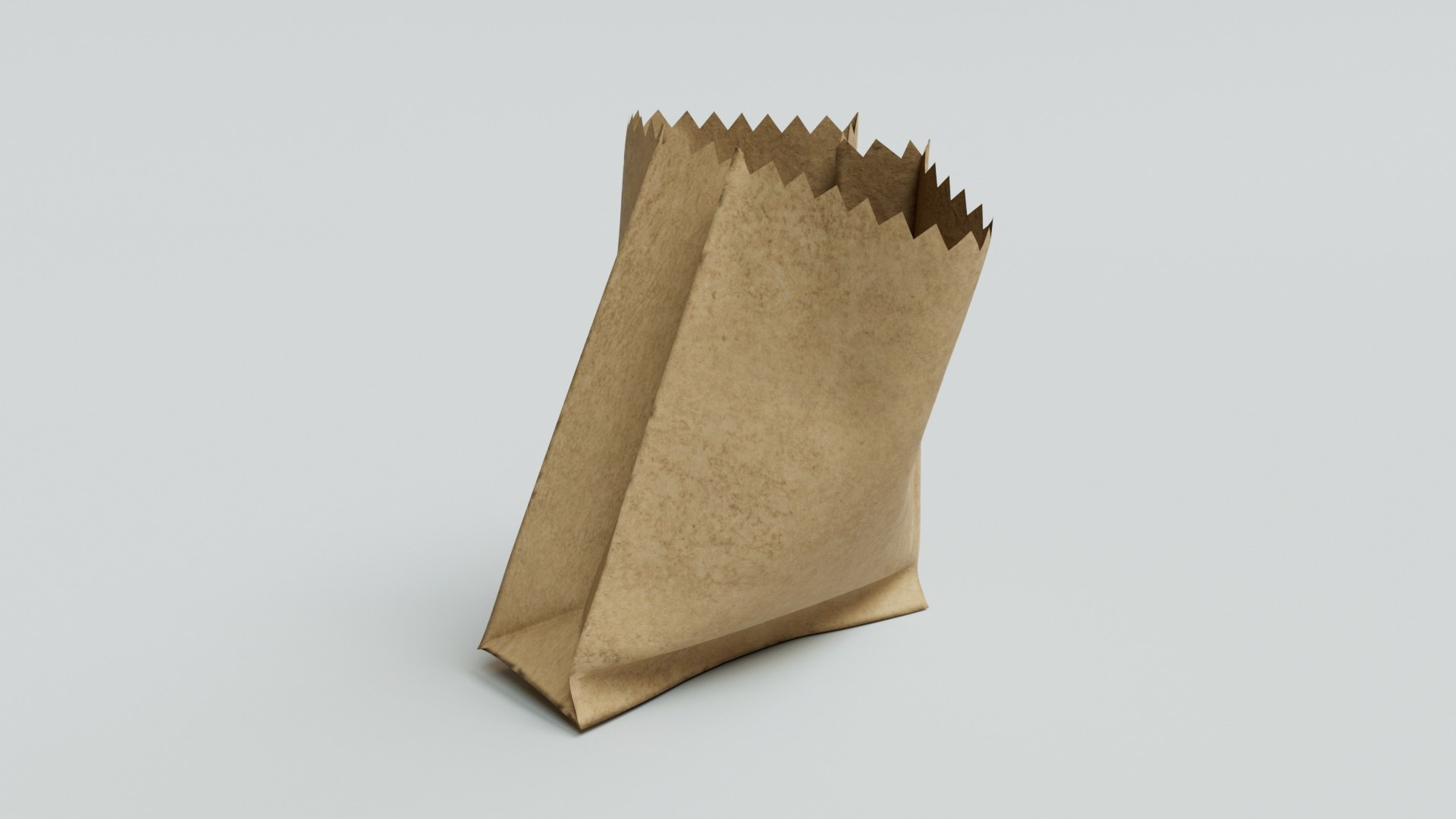 Brown Paper Bag - 3D Asset model - TurboSquid 1836687