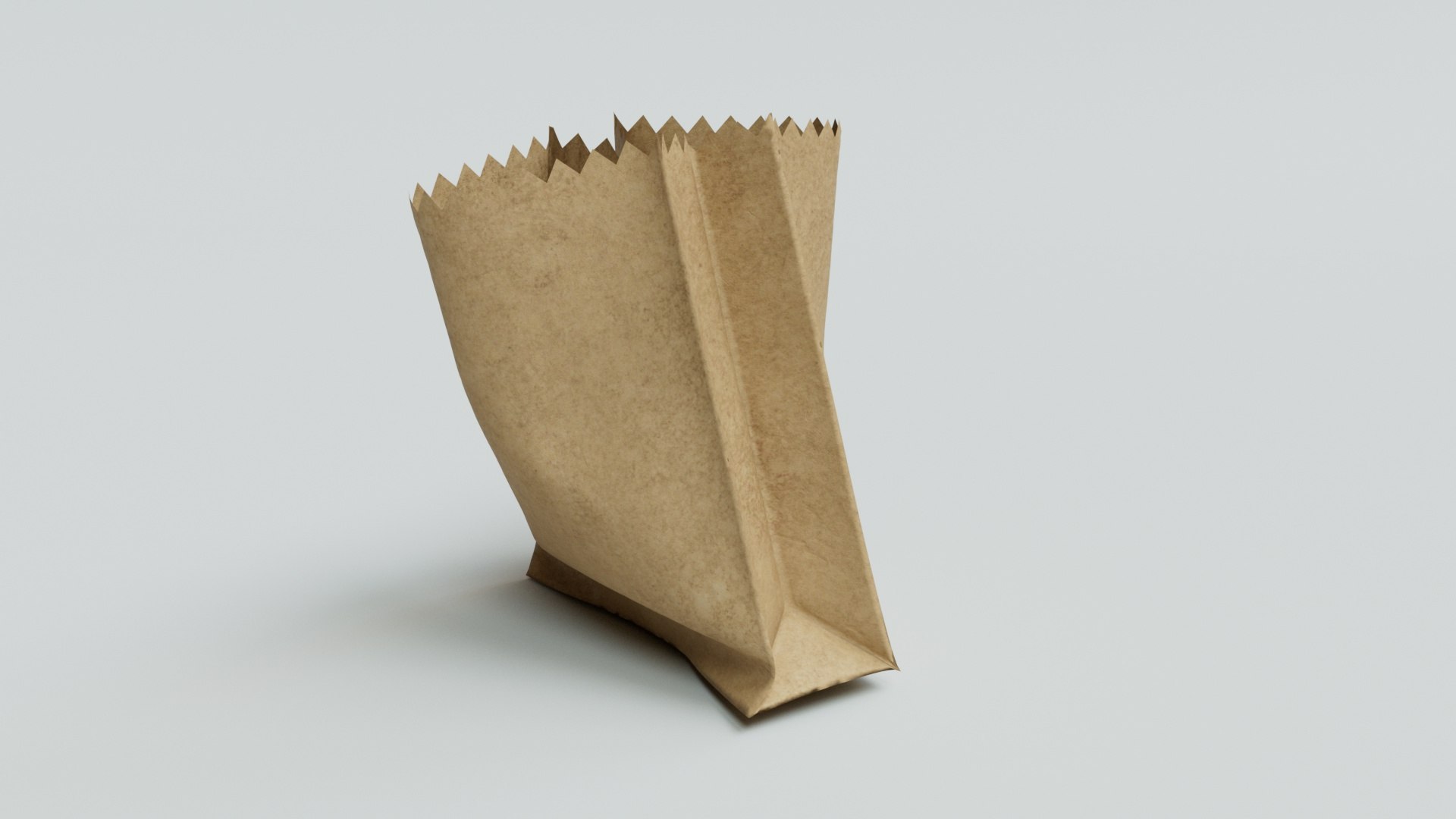 Brown Paper Bag - 3D Asset model - TurboSquid 1836687