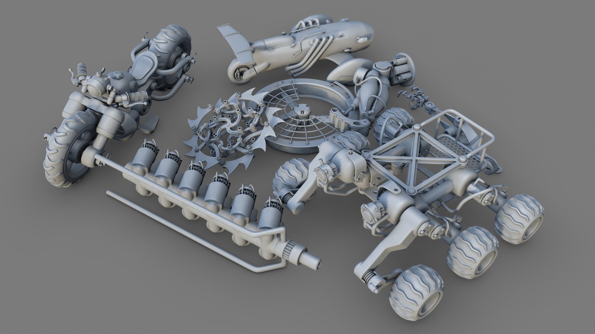Scrap 3D Model - TurboSquid 1710129