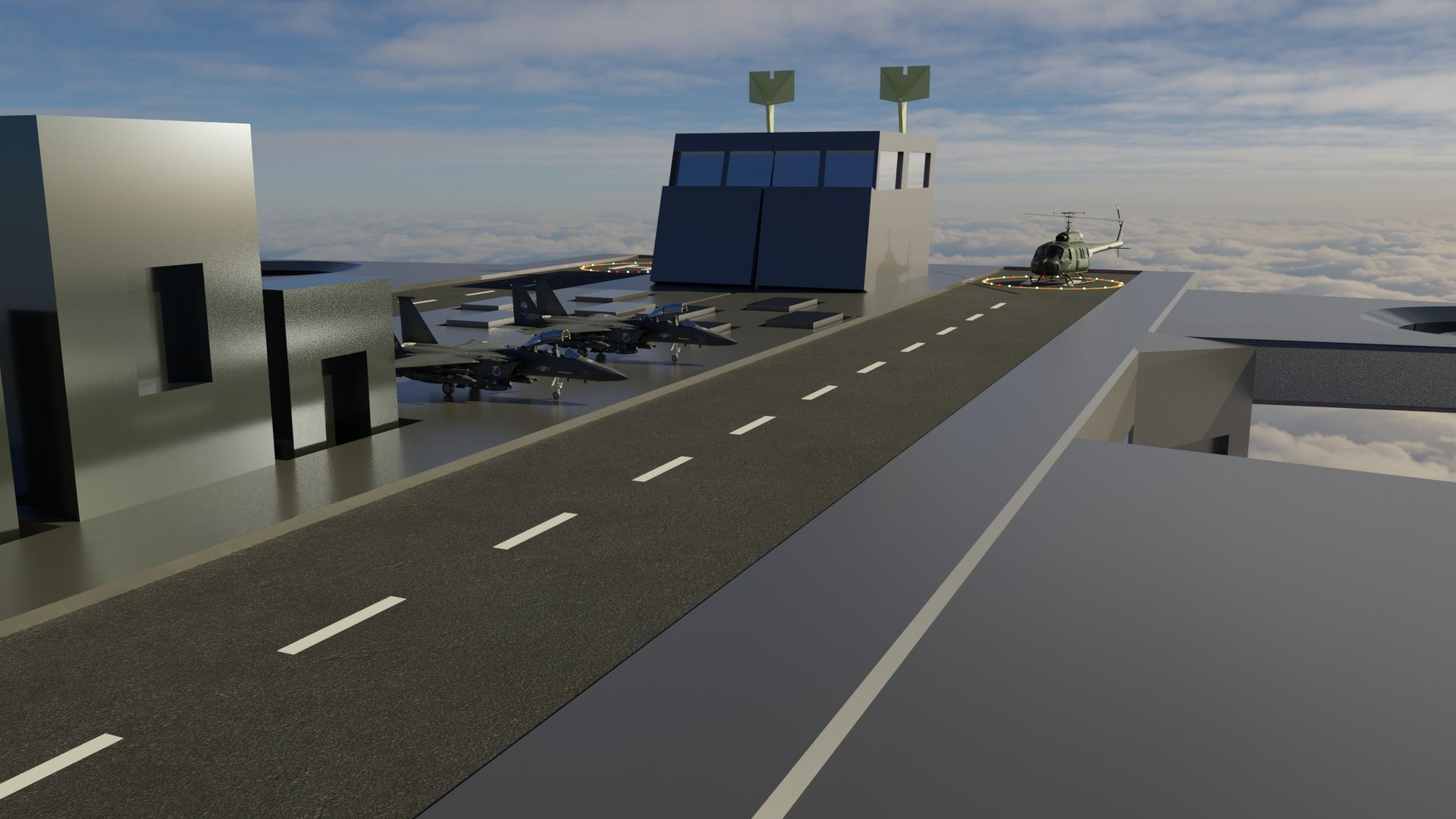 Helicarrier 3D Model - TurboSquid 1717824